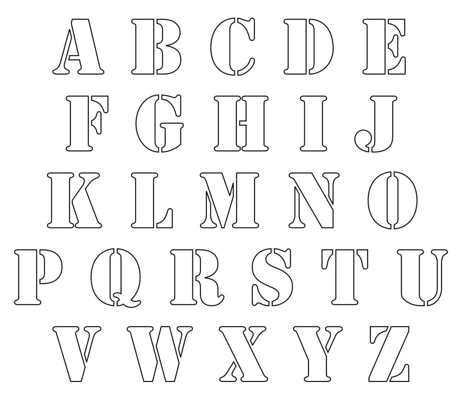 10 Best 2 Inch Alphabet Letters Printable Printablee | Printable ...