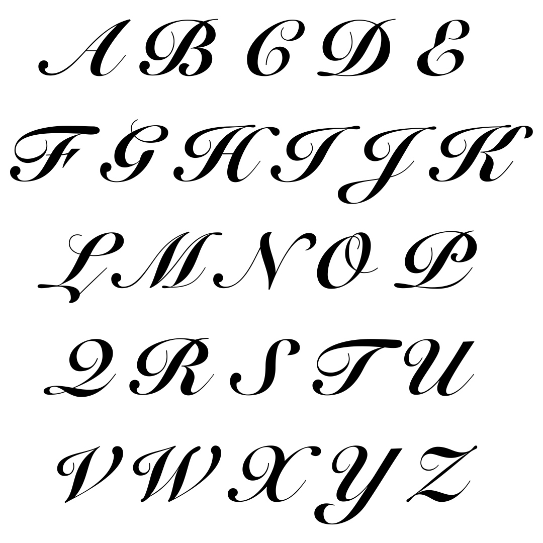 Large Fancy Printable Letters Printable Letters To Cut Out
