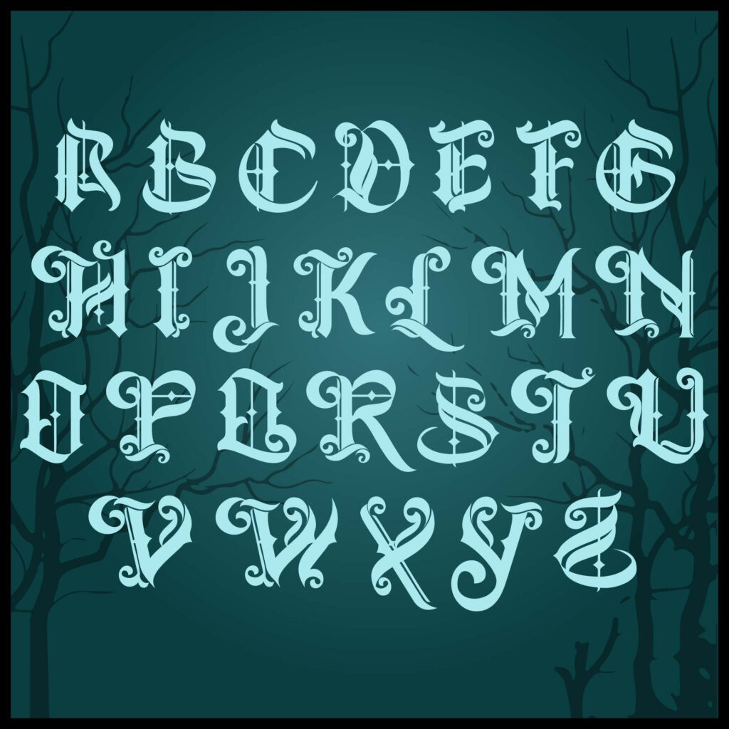 10 Best Fonts Alphabet Free Printable Printablee | Printable Letters to ...