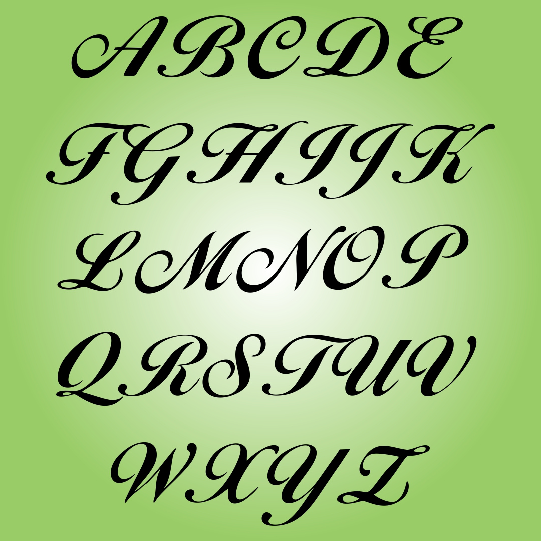 Large Fancy Printable Letters Printable Letters To Cut Out