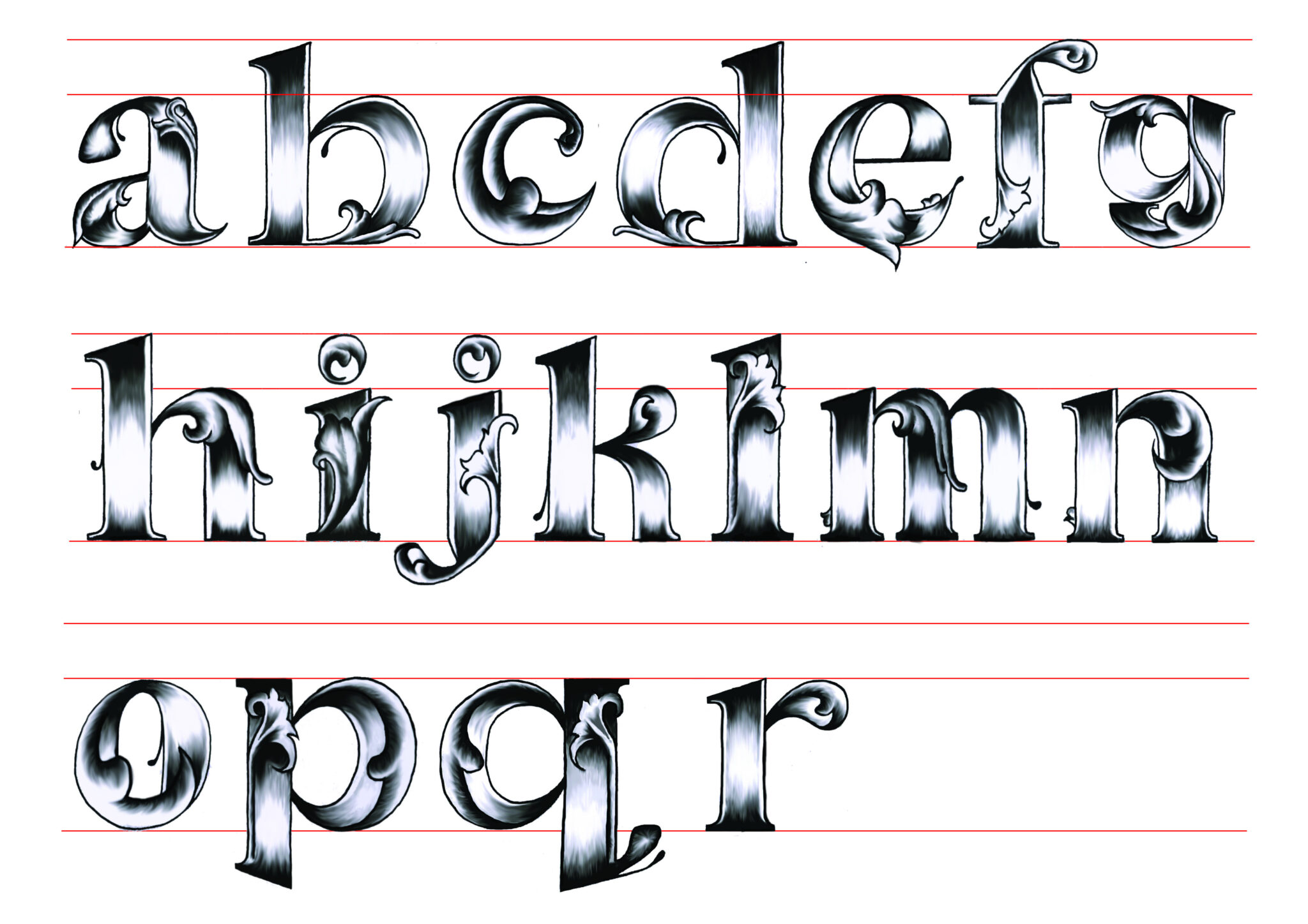 8 Different Font Styles Images Different Tattoo Styles Fonts ...
