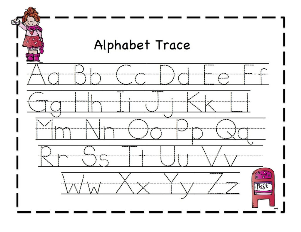 Traceable Alphabet Worksheets Activity Shelter Printable Letters To traceable-alphabet-worksheets-activity-shelter-printable-letters-to