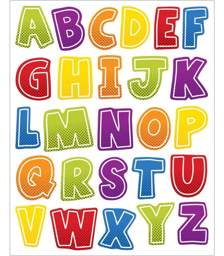 Uppercase Alphabet Letters Templates Activity Shelter | Printable ...